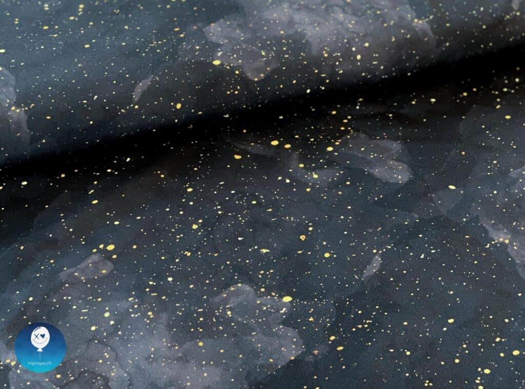 Oxford waterproof rPET -golden dots – NipNaps